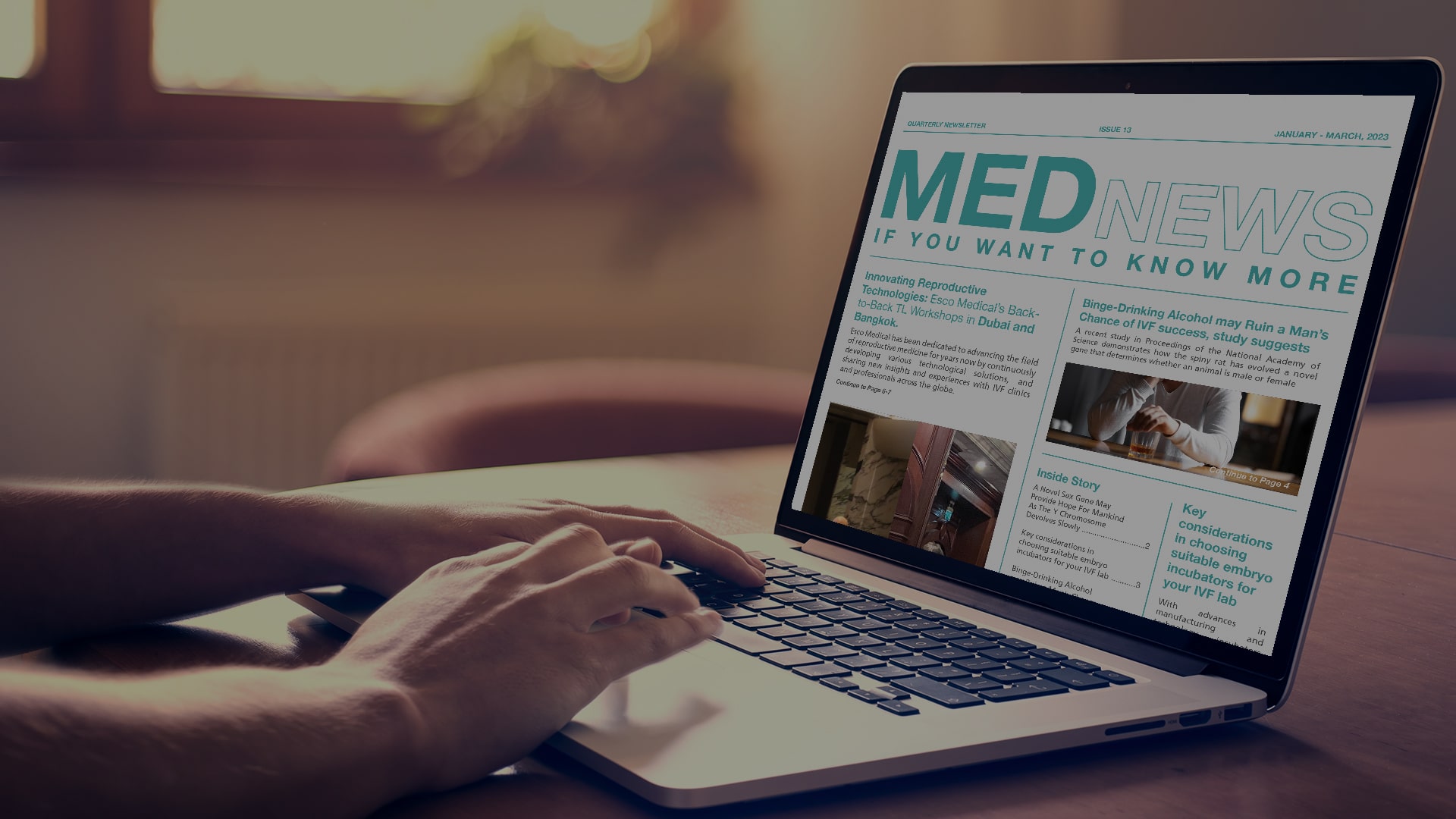 MedNews: Esco Medical Newsletter Issue 13