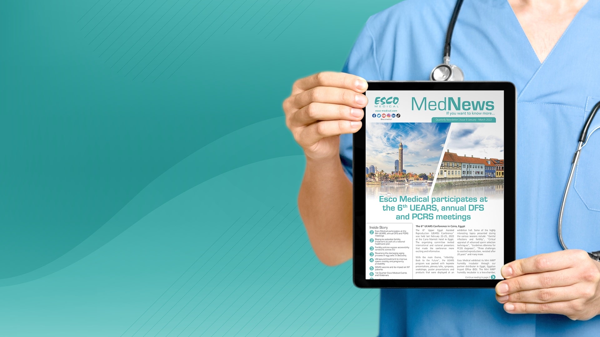 Esco Medical Newsletter (January-March 2022)